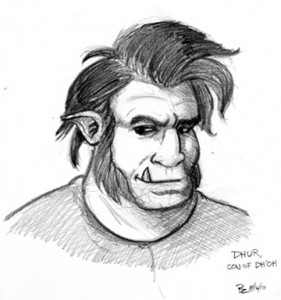 dhur_pencil_portrait | MeatShield by Rob Chambers