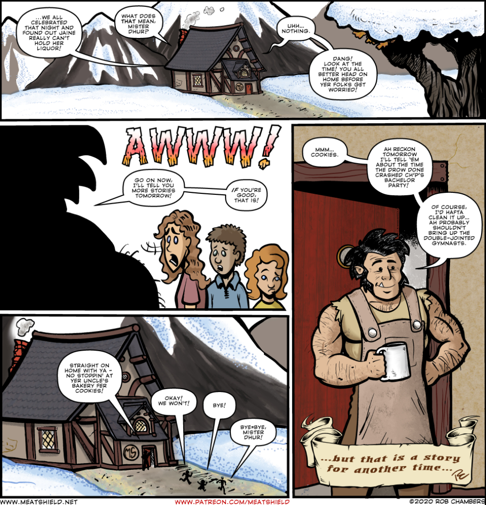 MeatShield by Rob Chambers | Bi-Weekly D&D-style Fantasy Hijinks!